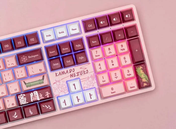 Bàn phím AKKO 5108B Plus Demon Slayer - Kamado Nezuko (Akko cs switch ...