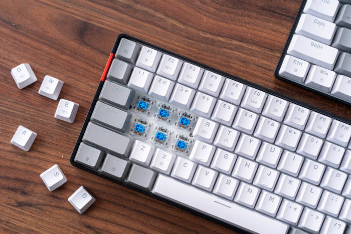 Bàn Phím Cơ E-DRA EK384 Triple Mode Alpha Brown Switch