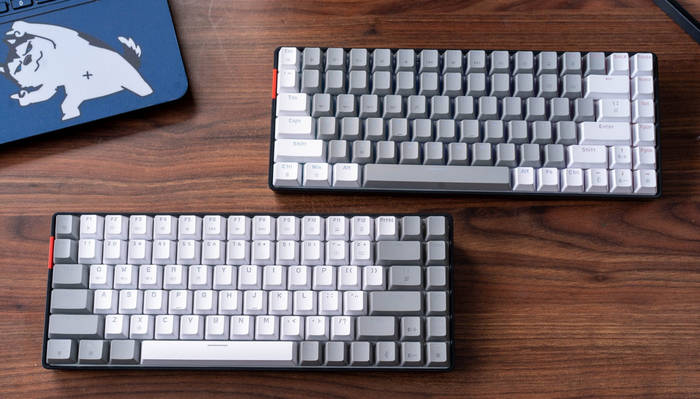 Bàn Phím Cơ E-DRA EK384 Triple Mode Alpha Brown Switch