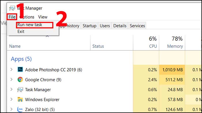 Cách khắc phục lỗi màn hình máy tính bị đen