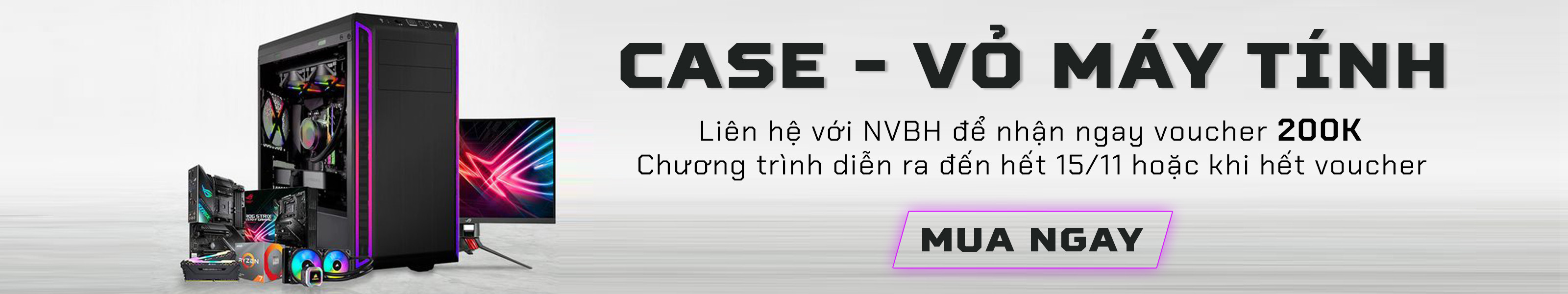 Case PC | Thiết Kế Đẹp - Kích Thước Đa Dạng - Độ Bền Cao