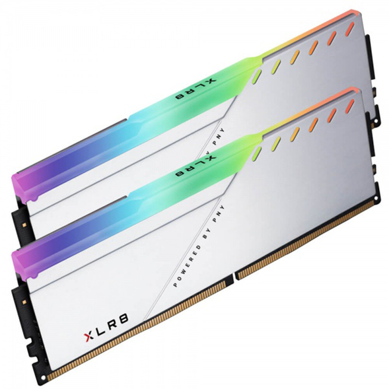 Ram XLR8 RGB RAM 32gb (16GBx2) DDR4 3200MHz Silver